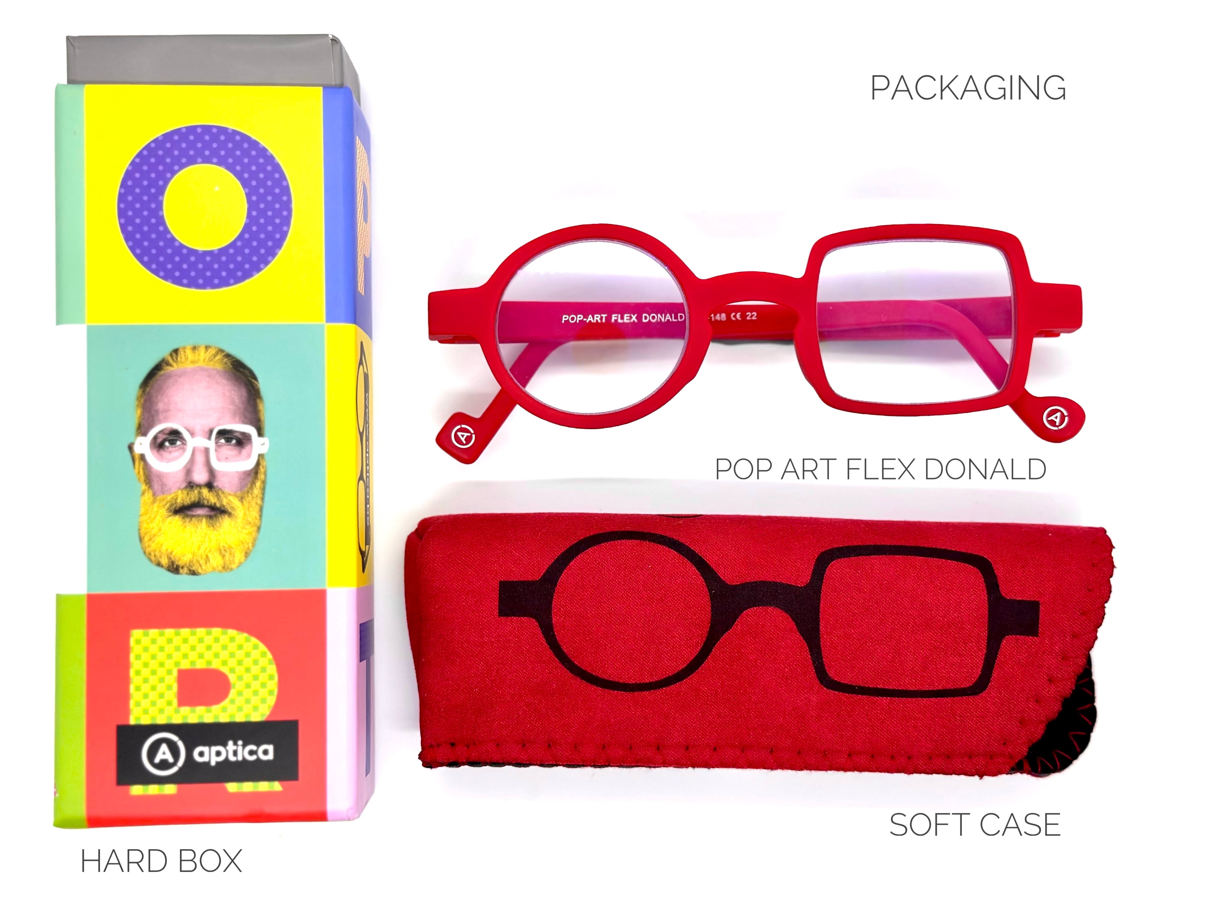 Pop Art Flex Donald - Reading - Red – APTICA